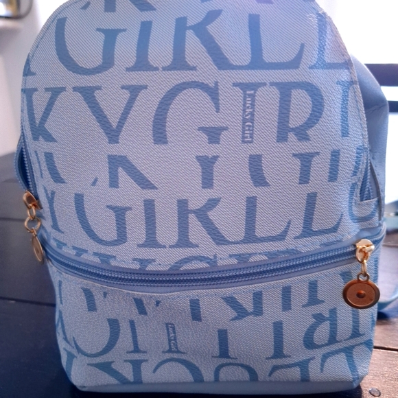 Bags | Small Backpack Letter Design | Poshmark